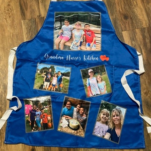 Personalized Faces Apron Custom Photo Apron for Women and - Etsy