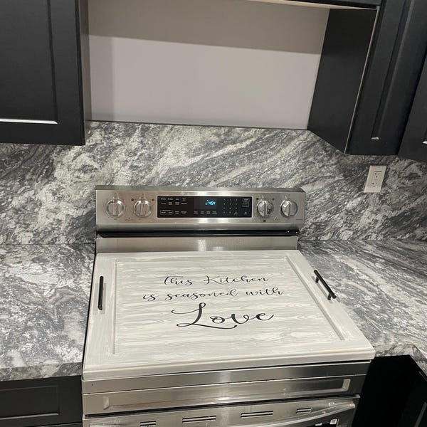 Tray or Tray W Legs, Custom Stove Cover, CUSTOM Sizes, Gas Stove Cover ...