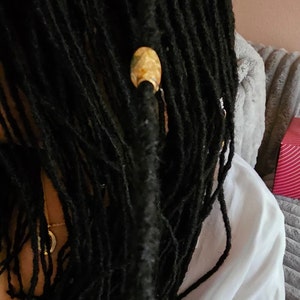 Loc Jewelry Bead for Locs, Hair Bead, Handmade Gift, Hair Jewelry ...