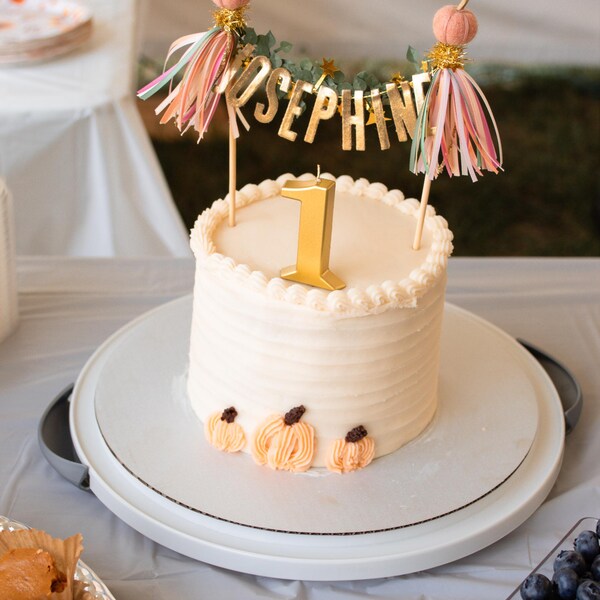 Beach Bash Pool Party FRINGE CAKE TOPPER // Customize Your Cake Topper ...