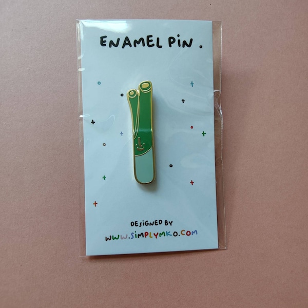 Green Onion Enamel Pin, Asian Pin, Korean Pin, Scallion Pin, Cute Asian ...