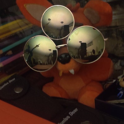 Third Eye Sunglasses, PINK TRANSPARENT LENSES Free Cleaning Pouch Ships ...