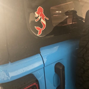 Mermaid Diver Down Sticker Scuba Dive Diving Flag Laptop Cup Cooler Car ...