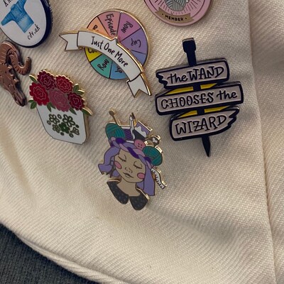 Craft Queen New Skin Tones Gold Plated Hard Enamel Pin - Etsy Canada