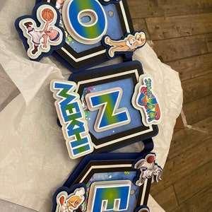 Space Jam New Legacy Cake Topper. Space Jam Party Decoration. | Etsy