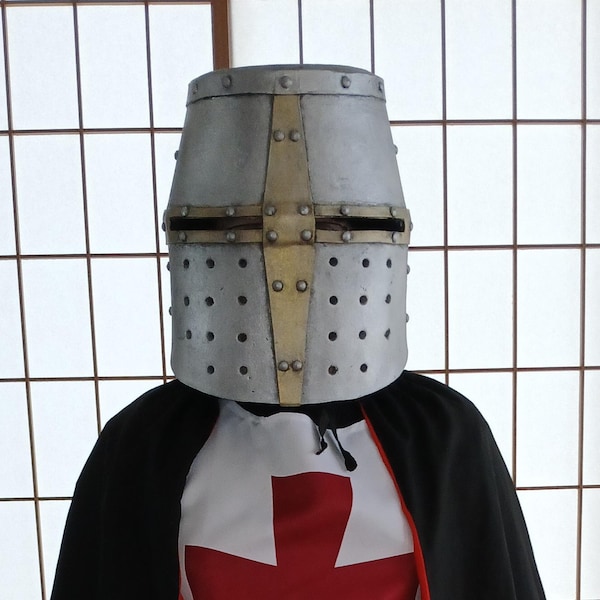 EVA Foam Knight Helmet Template - Etsy