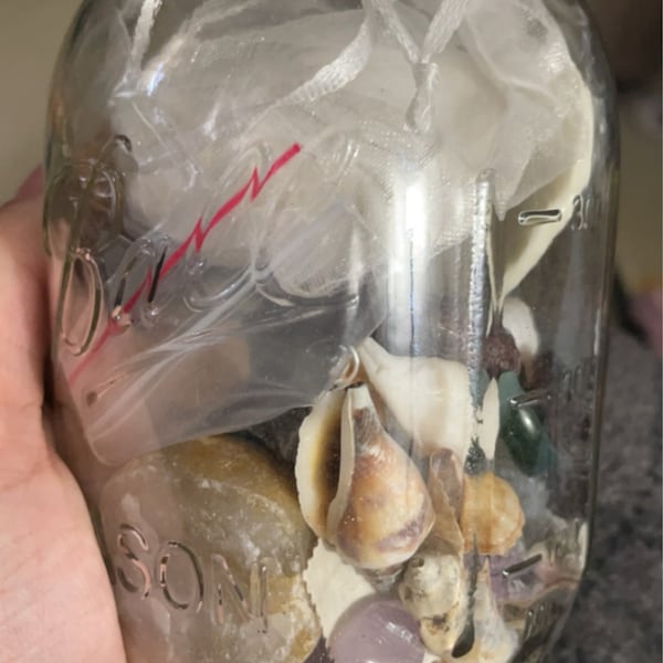 Magpie Mystery Jar | Found Object Crow Confetti Collection - Trinkets ...