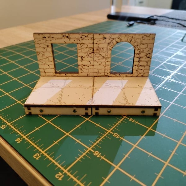 Budget Cathedral Terrain File (type 1), Laser Cut Files, SVG, Ai, Pdf ...