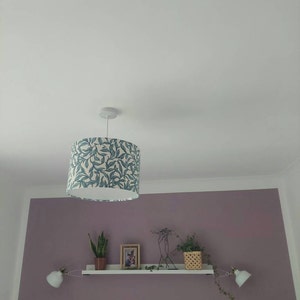 Scottish Grey Lampshade Table Floor Lamp / Ceiling Pendant - Etsy UK