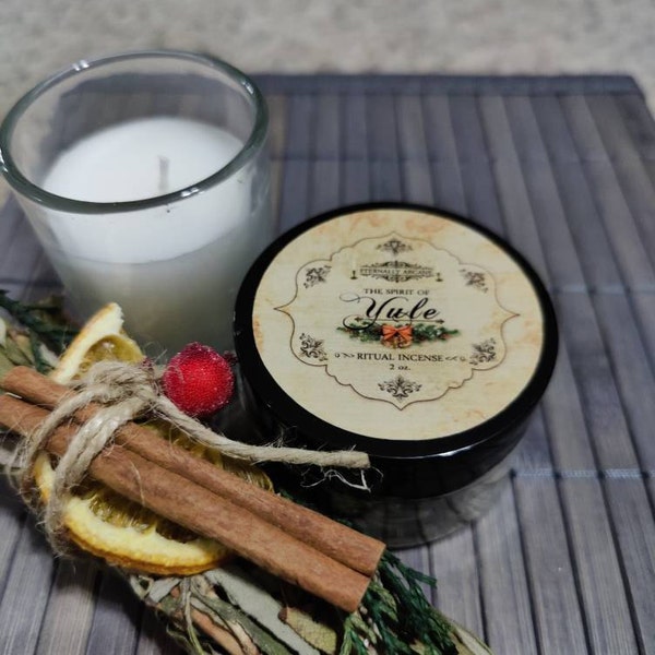 The Spirit of Yule™ Ritual Incense | Yuletide Loose Incense | Winter ...