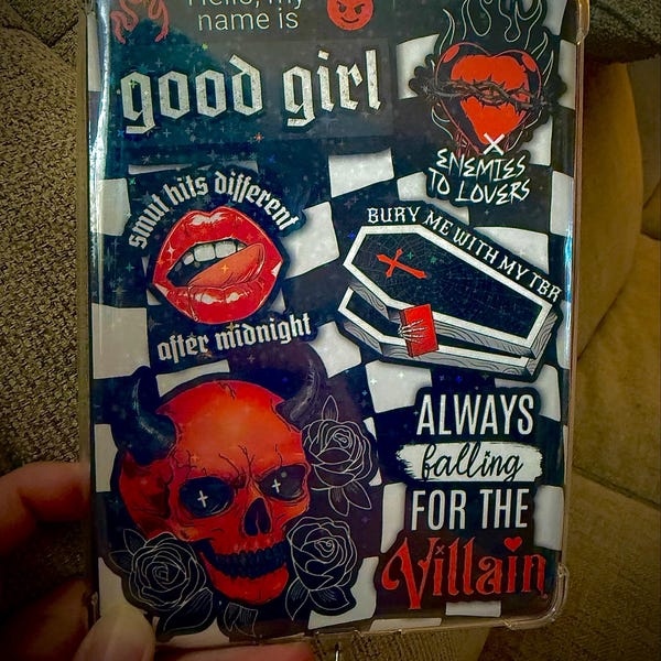 Sticker Collage Cardstock Kindle Insert for Clear Case | Kindle ...