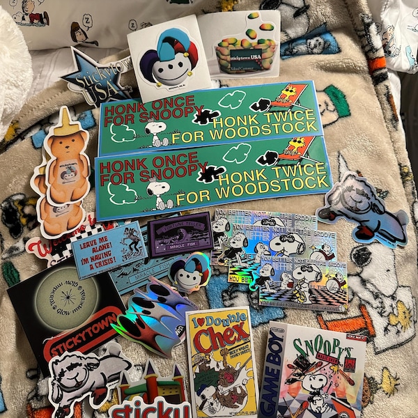 Honk for Peanuts Bumper Sticker - Etsy