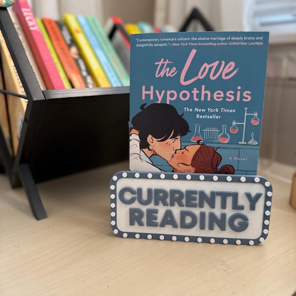 Book Sign, Library Sign, Currently Reading, Book Display, Bookish Decor ...