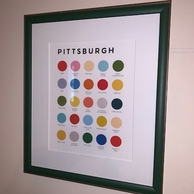 Austin Color Palette Print - Etsy