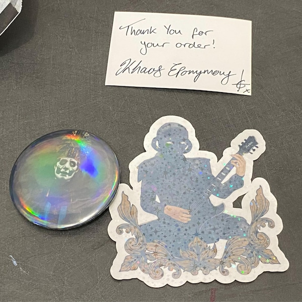 Holographic Vinyl Sodo Ghoul Sticker - Etsy