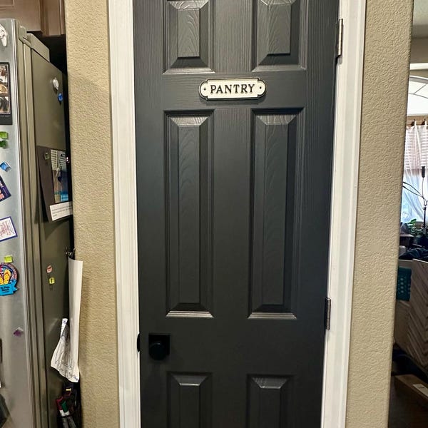 Pantry Sign Cast Iron - Etsy