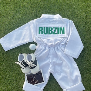 Caddie Uniform Custom Number Badge With Fabric and Hook and | Etsy