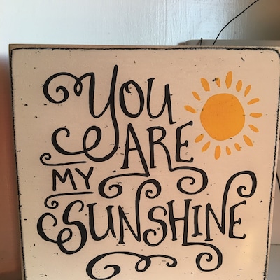 You Are My Sunshine, Mini 5 Sign, Nursery Decor, Grandchild Gift, Gift ...