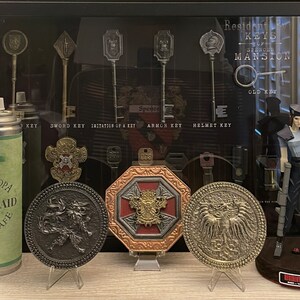 Resident Evil 4 Full Key Collection Solid Resin Keys Ultimate ...
