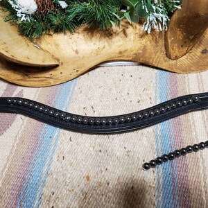 Diy Browband Empty Channel Leather Browband Make Your Own Browband Make ...