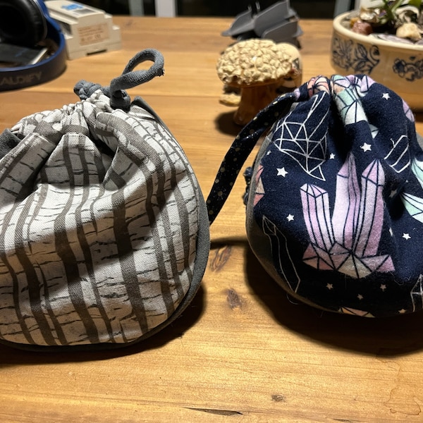 Pattern; PDF Tutorial of Drawstring Bag; Step-by-step Instruction and ...