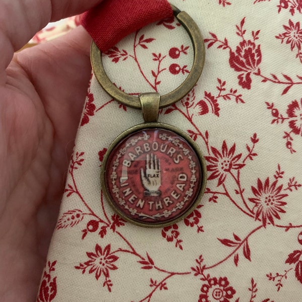 VINTAGE THREAD SPOOL Labels Printable Craft Circles - Instant Digital ...