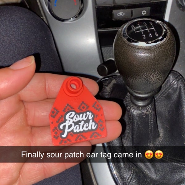 Custom Engraved Livestock Ear Tag - Laser Engraved Goat Pig Sheep Ear ...