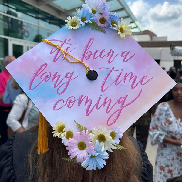 AKA Graduation Cap PRINTED Grad Cap Design Alpha Kappa Alpha Graduation ...