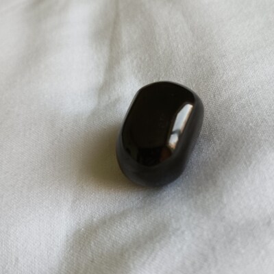 RARE Anthracite Tumbled Stone, Anthracite, Tumbled Stones, Stones ...