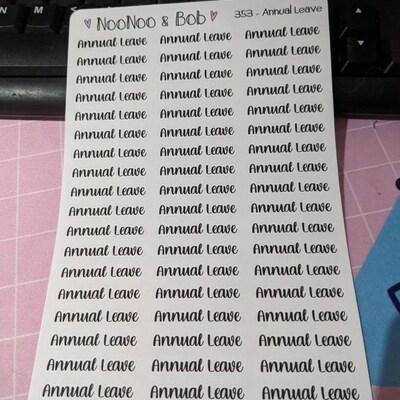 Sick Day Script Planner Stickers Sick Leave Stickers Day - Etsy UK