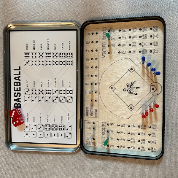 Baseball - Travel Game - Etsy