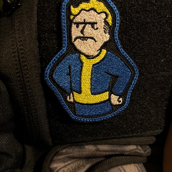Vault Boy Embroidered Patches - Etsy