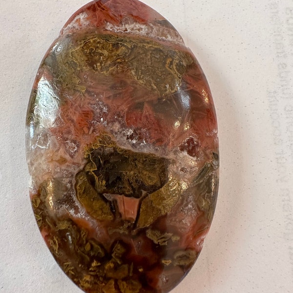Fish View Stone, Red Banded Agate, Metaphysical Crystals, Polished ...