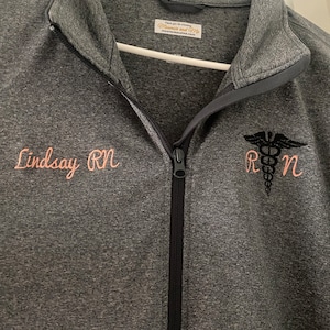 CNA Jacket RN LPN Personalized Gift 3fs - Etsy