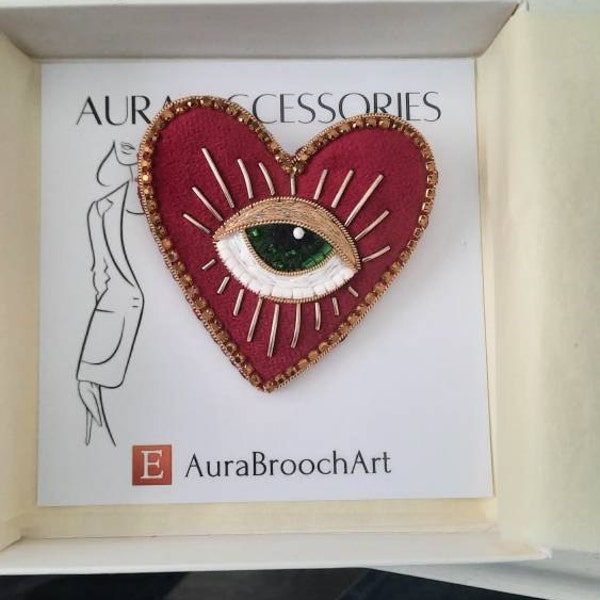 Embroidery Brooch Cherry. Bead Custom Fruits Pin Personalized ...