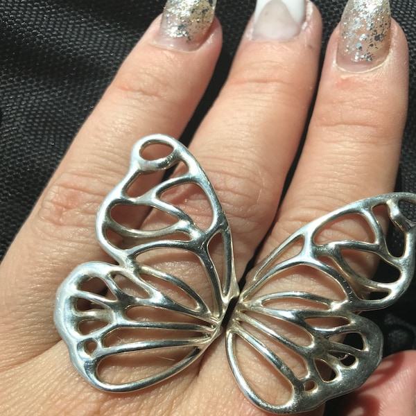 Milf MATURE Ring, Stackable Sterling Silver Word Ring, Gold Dipped MILF ...