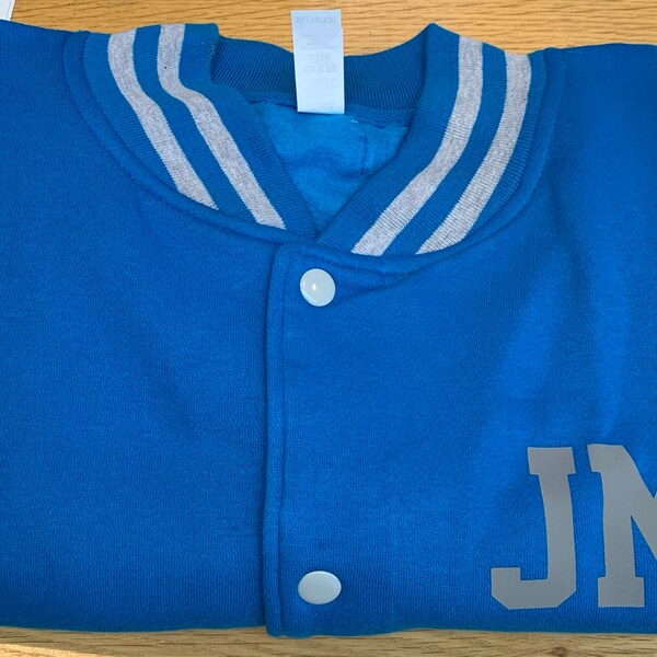Personalised Kids Varsity Jacket College Basketball Letterman - Etsy