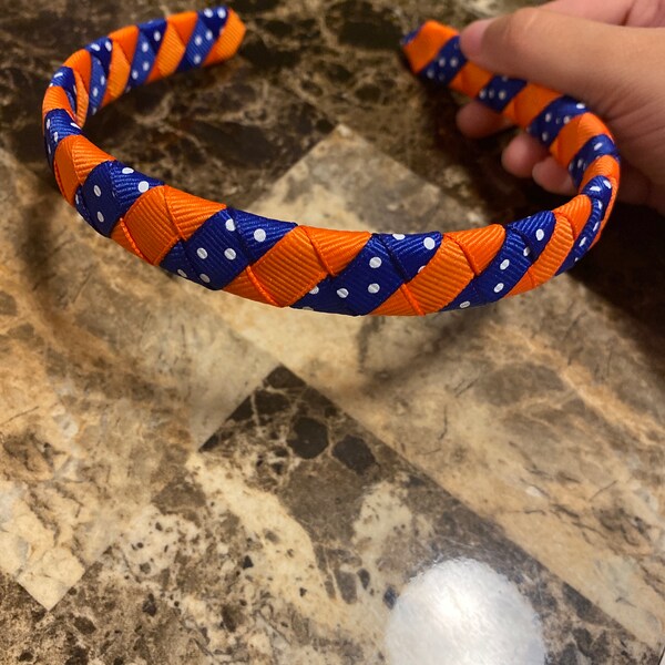 University of Michigan Wolverines Colors Grosgrain Ribbon Woven ...