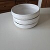 Set of 4 Hand Thrown Pottery Stoneware Clay Bowls - Etsy