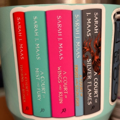 ACOTAR Book Stack Sticker - Etsy