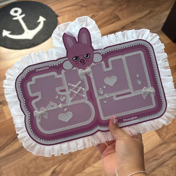 KPOP - Stray Kids SKZOO Han Jisung Skz Banner Handmade - Etsy