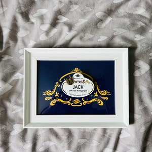 Cast Member Name Tag Display Frame and Print Casting Agency Door ...