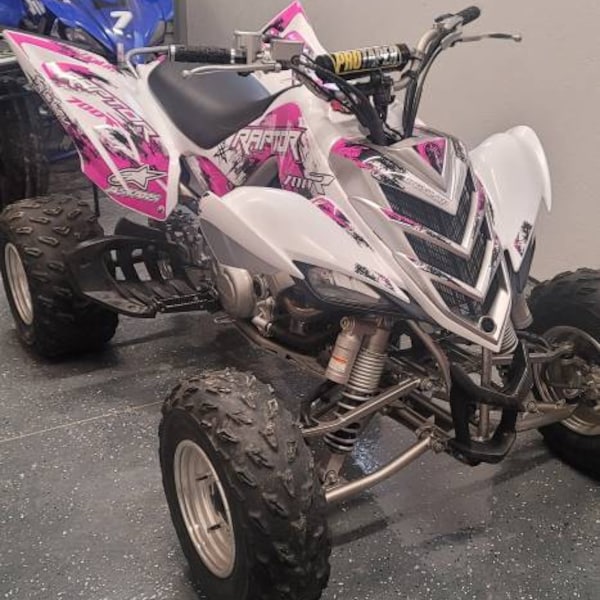 Yamaha Raptor 700 700R Graphics Kit 2013 2014 2017 to 2025 Decals ...
