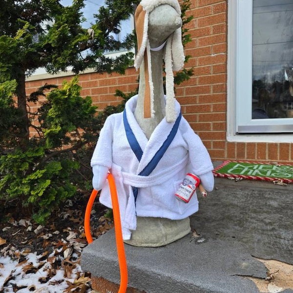 Dorothy Wizard of Oz Porch Goose Costume: Halloween Porch Decor - Etsy