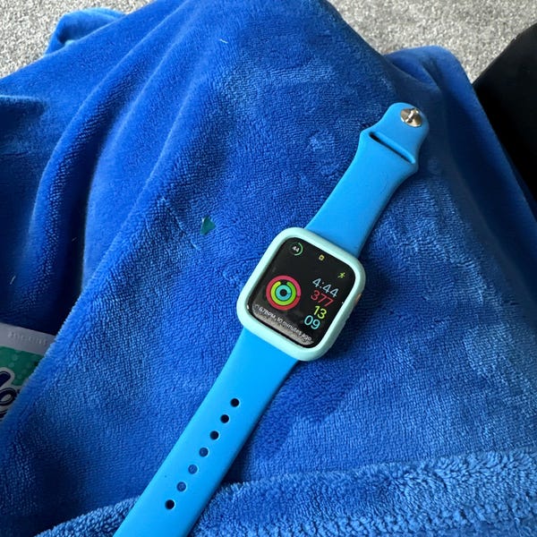 Starlight Mist Braided Nylon Apple Watch Band Ultra 38 40 41 42 44 45 ...