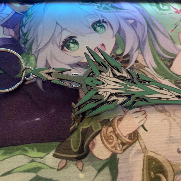 Pyra Mythra and Pneuma Metal Enamel Necklace Keychain or Pin From ...
