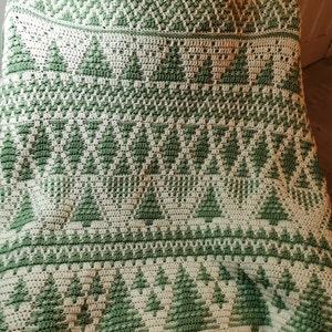 Berber Afghan Overlay Mosaic Crochet PATTERN ONLY Digital | Etsy