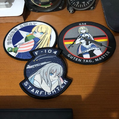 Atamonica F-104 starfighter Military Morale Patch - Etsy