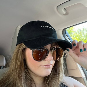 BARISTA Hat, Embroidered, Black, Navy, Simple, Minimal, Nuancelabel ...