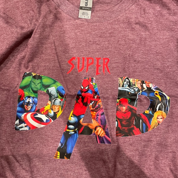 Superhero Dad Shirt, Daddy You're Our Superhero, Best Dad Shirt, Father's Day Shirt, Father ...